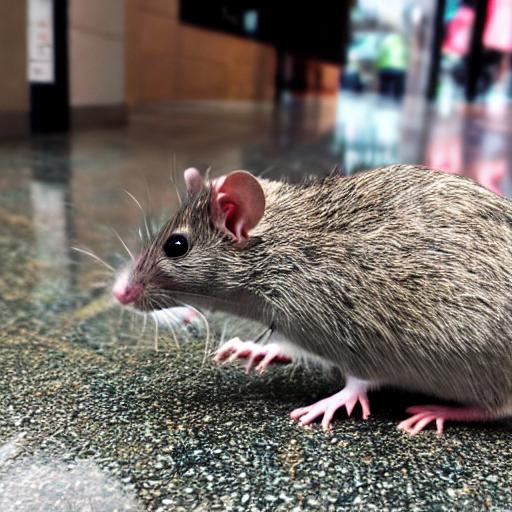 rat at the mall with rat friends | OpenArt