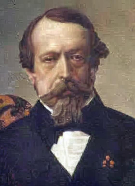 napoleon III Emperor with mustache and goatee ultr... | OpenArt