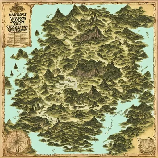 fantasy map | OpenArt