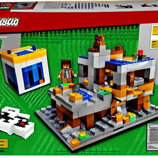 minecraft lego set | OpenArt