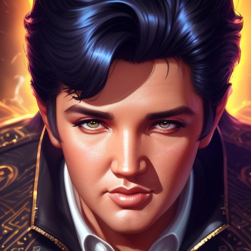 Elvis Presley, captured in a detailed 8k resolution... | OpenArt