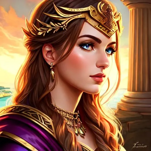 dnd, fantasy, portrait, greek mythology | OpenArt