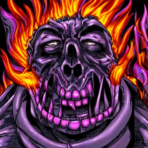 Hellfire, Purple Sludge, Damned Zombie Grindcore, Ta... | OpenArt