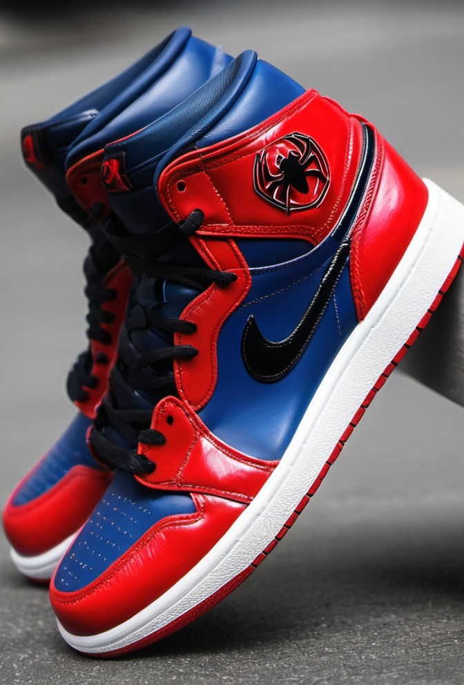Spiderman inspired jordan 1