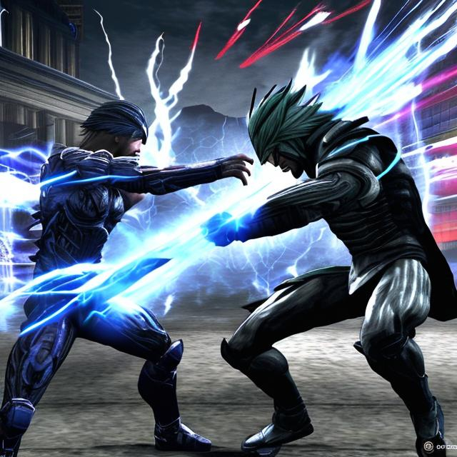 raiden vs jetstream sam fight | OpenArt