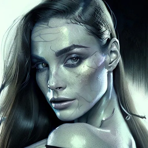 Photorealistic Dark Horror Androgynies Male of beaut... | OpenArt