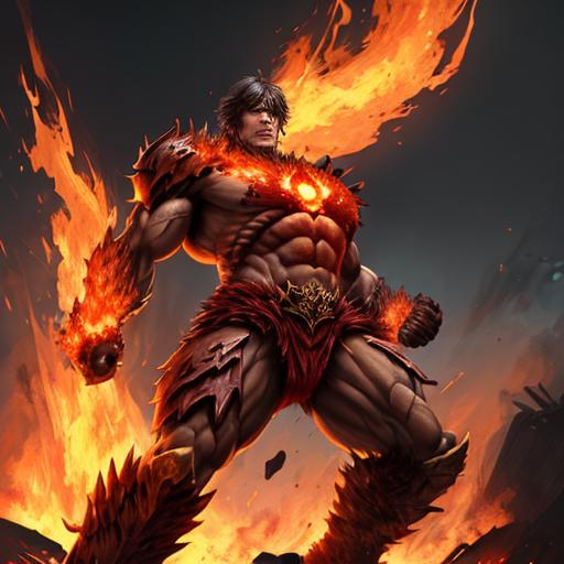 God Of War Fire Titan