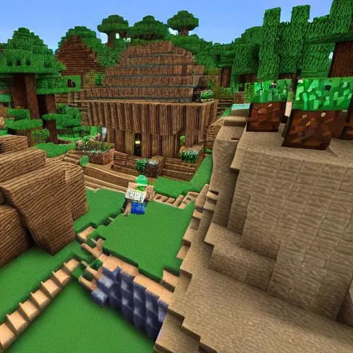 Minecraft gameplay | OpenArt