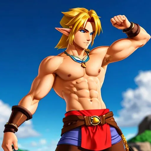 Hot Link from the legend of Zelda hot hunk hot hot h... | OpenArt