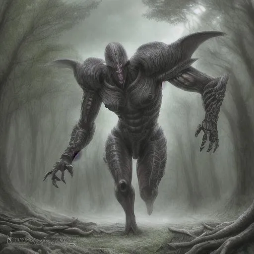 Nephelim roaming the earth. Photorealistic. Realistic. | OpenArt