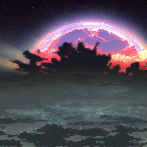 ultra realistic anime dark night sky | OpenArt