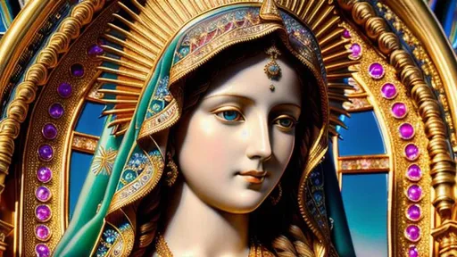 virgin mary, hyperdetailed, masterpiece of virgin ma... | OpenArt