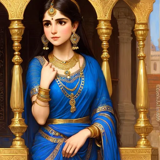 A south Asian Muslim Begum and Hindu Rani