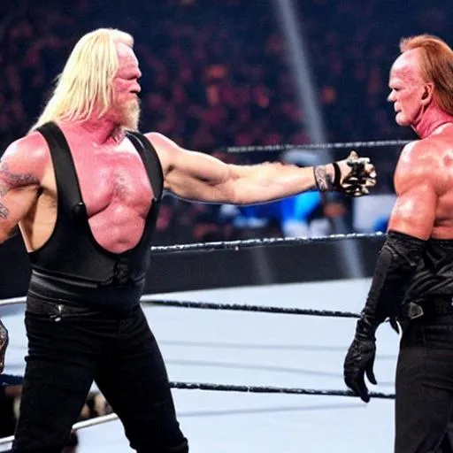 WWE Undertaker and Sting