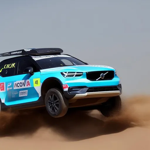 4x4 volvo xc40 2020 dakar racing