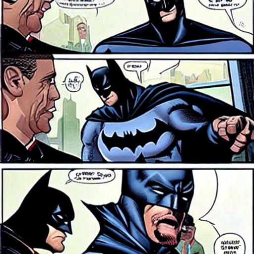 Batman VS Barack Obama | OpenArt