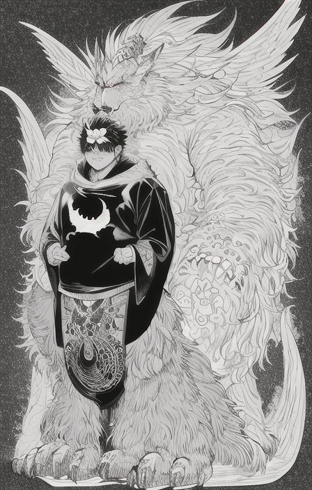 Monster Design, Beast, Creature, manga, hatching, in... | OpenArt