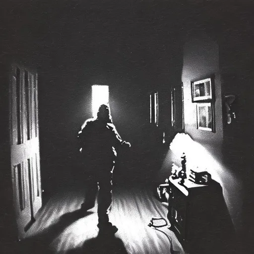 eldritch shadows ghosts in a room of a haunted house | OpenArt