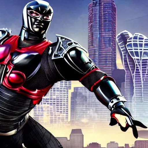 Hyper realistic urban Superhero, with a high tech Co... | OpenArt