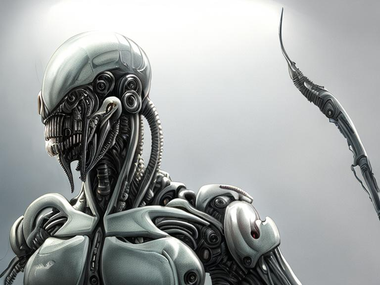 cyborg xenomorph | OpenArt
