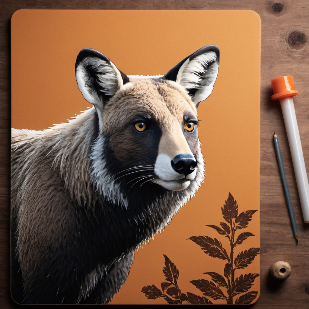 Create a design for a board project about wildlife