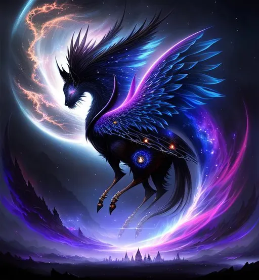 painting of darkness spirit, intricate and hyperdeta... | OpenArt