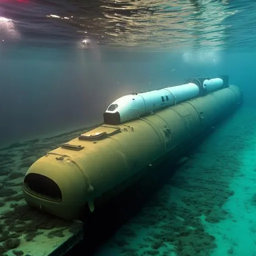Dark Submarines in th deep | OpenArt