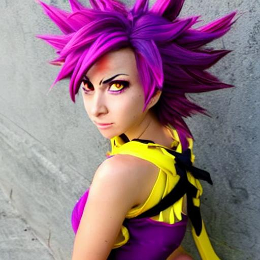 cosplay caulifla super sayian | OpenArt