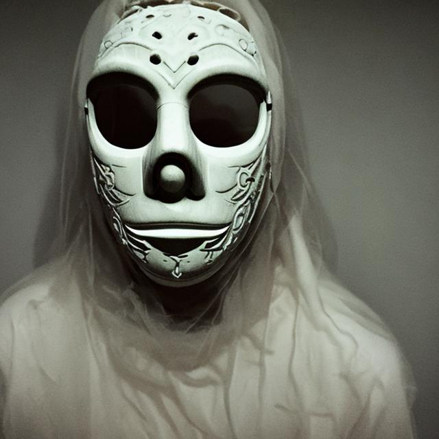 personification of the fear of masks and obscuration