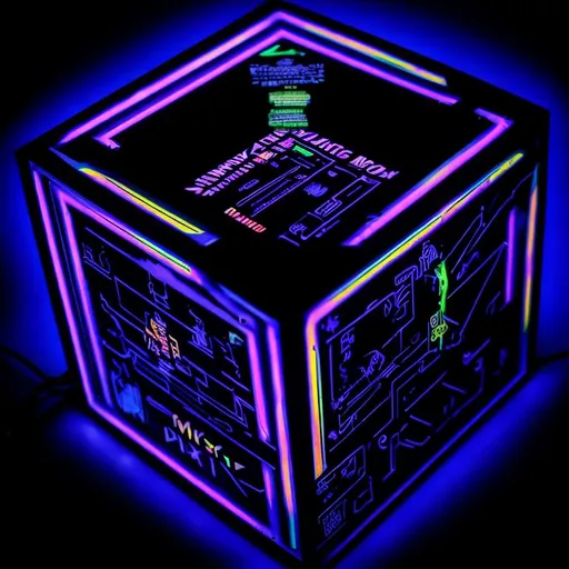 Mistik Box by darkness neon cotnered