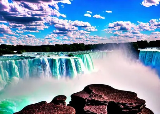 long shot scenic professional photograph of {Niagara... | OpenArt