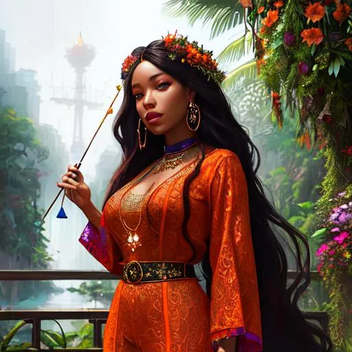 SZA, Hyper realistic face, touching water, battlefie... | OpenArt