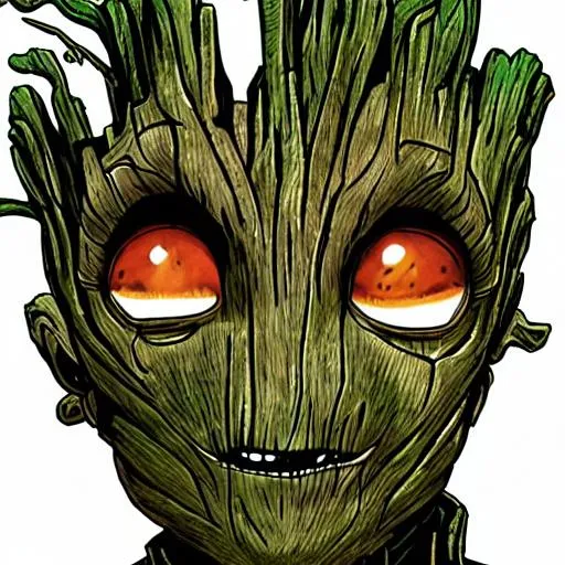 tiny cute groot toy,small,standing character, soft s... | OpenArt