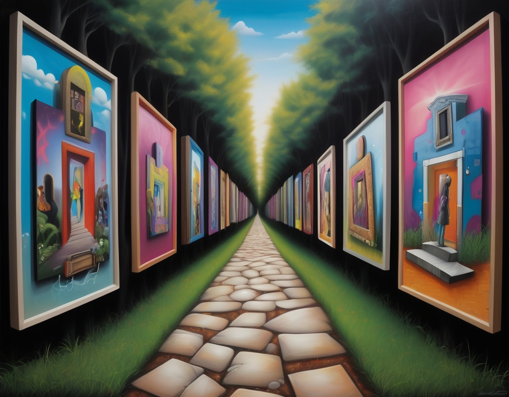 An imaginative pathway leads to a journey down memor...
