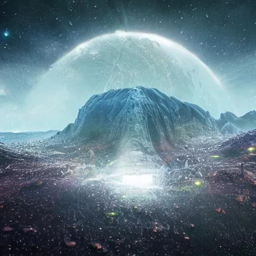 the end of the world by an alien from Andromeda, war...