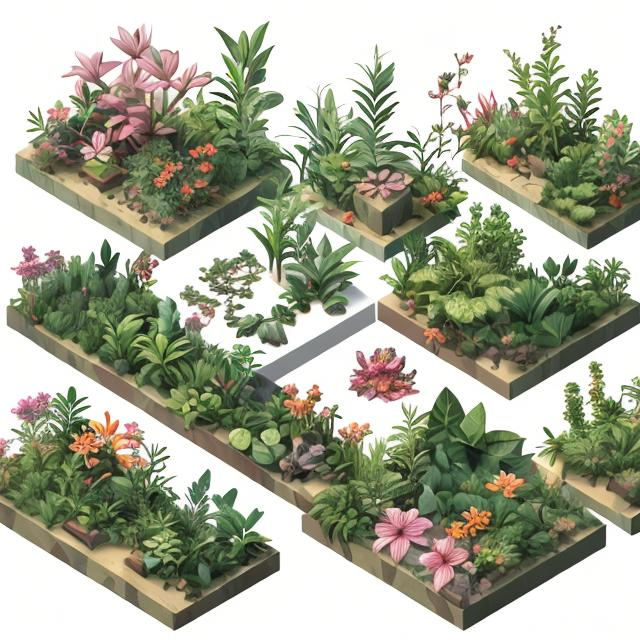 isometric botanicals
