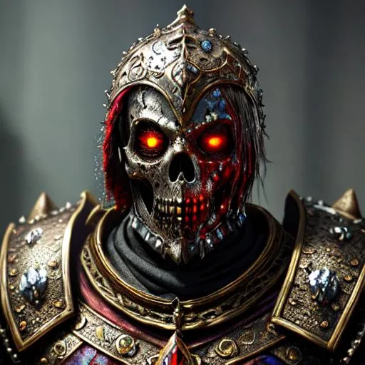 fantasy, medieval, zombie with armor, UHD, 8k, high... | OpenArt