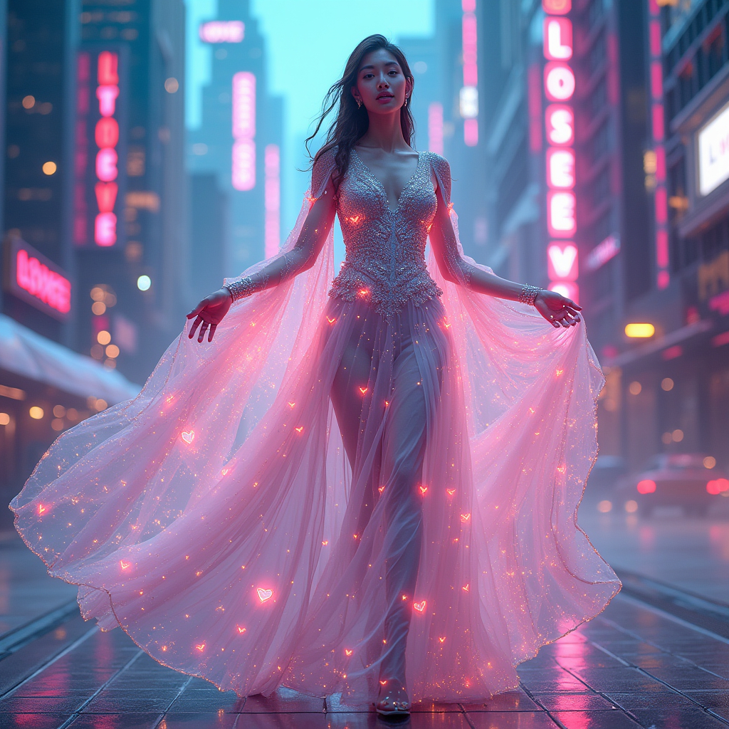 Goddess of futuristic love