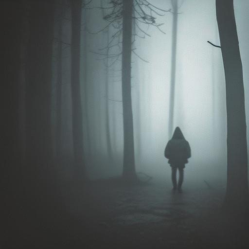 photo of no place to hide, dark atmosphere, high qua...