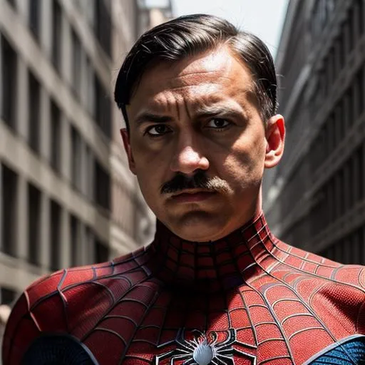Hitler spiderman