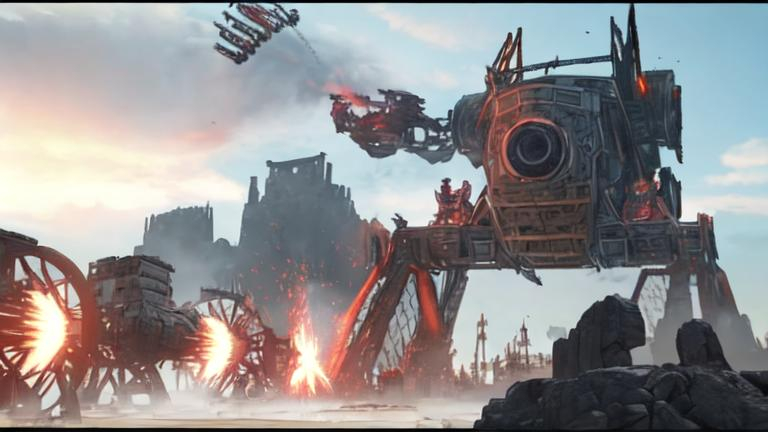 Destiny-Rise Of Iron-Wrath Of The Machine-Siege Engine | OpenArt