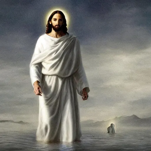 actual photo of dolphin jesus, surprise me | OpenArt