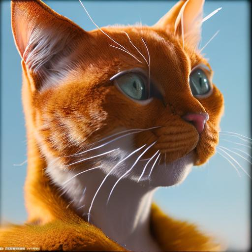 live action yellow cat