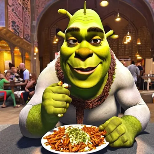 a cartoonish picture of a funny and smiling chef lio... | OpenArt