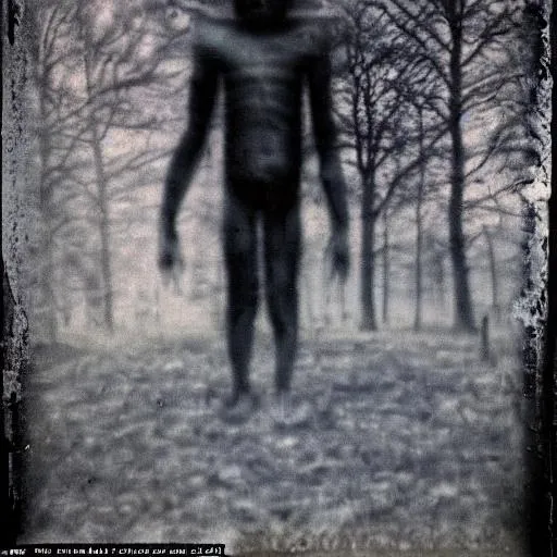 eerie humanoid creature roaming a eerie wonderland,... | OpenArt