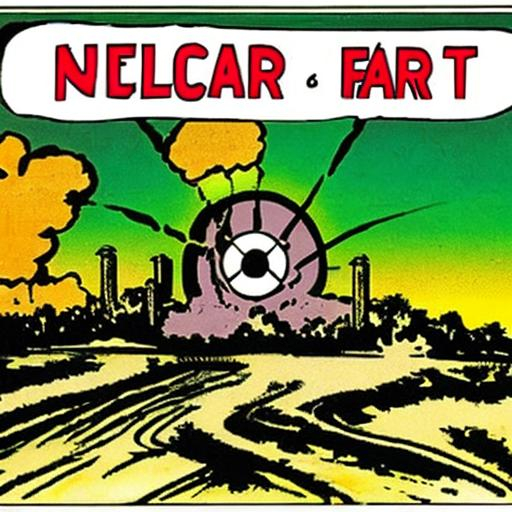 nuclear, fart, 40's setting | OpenArt