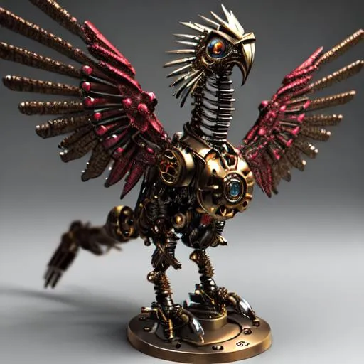 Metal bird
