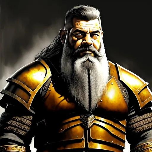concept portrait of a rugged male dwarf with pale sk... | OpenArt