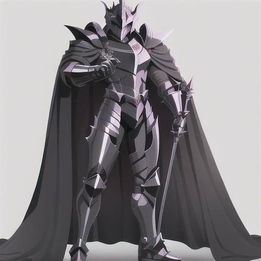 evil knight king lord god destroyer war monger with...