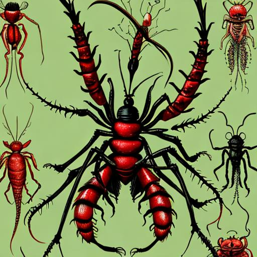 Personification of Entomophobia